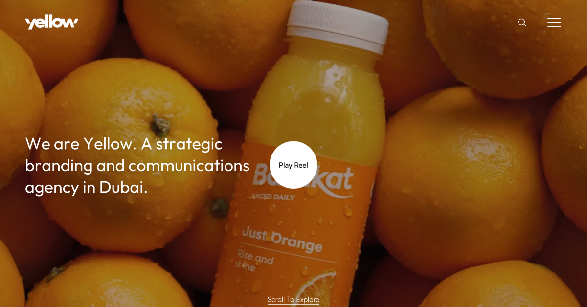 Yellow: Branding & Advertising Agency in Dubai, UAE